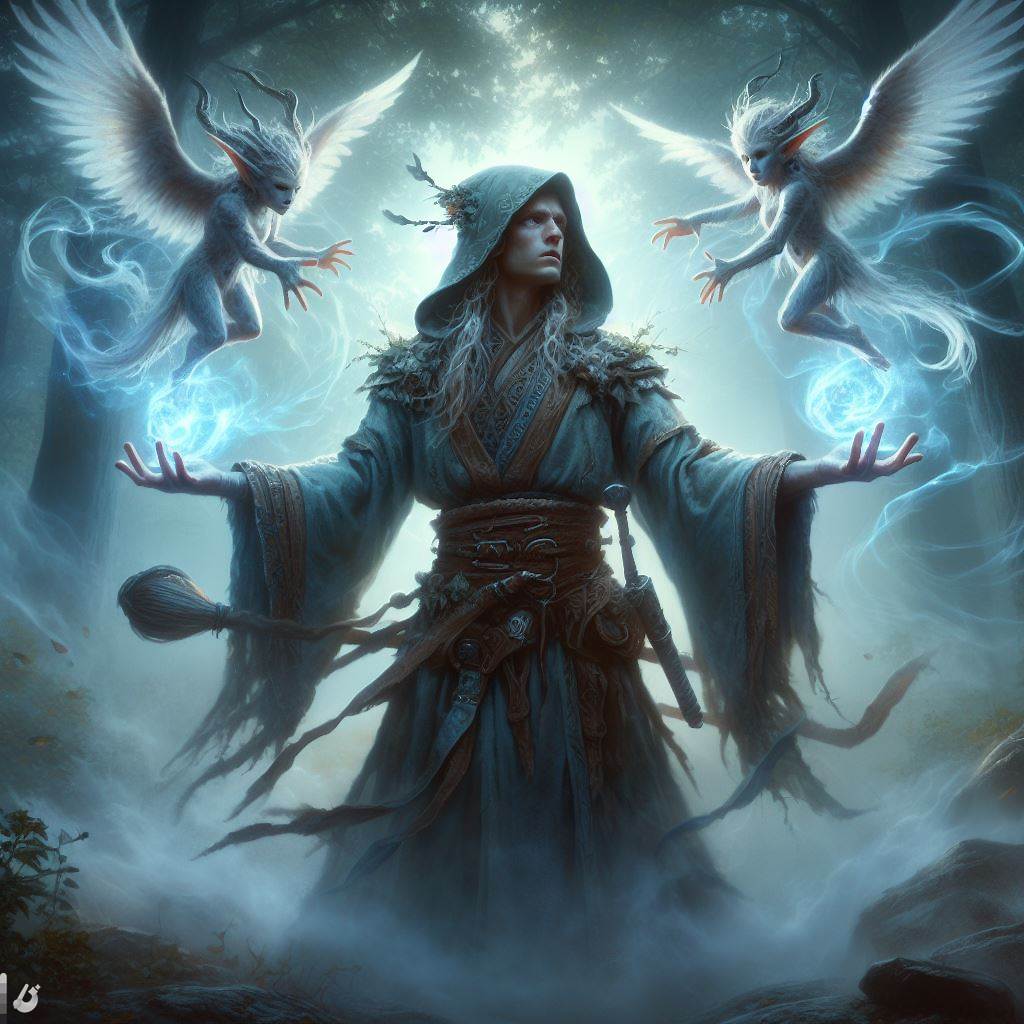 Conjurar elementales menores - Jugar Rol